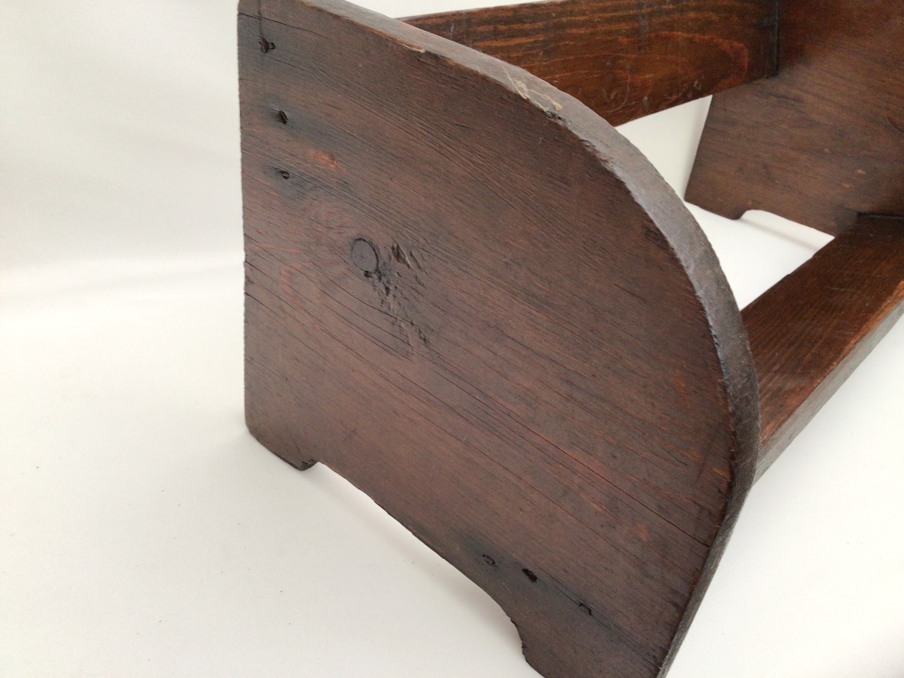 Handmade Wood Book Trough Table Book Stand Novel Rest - Etsy