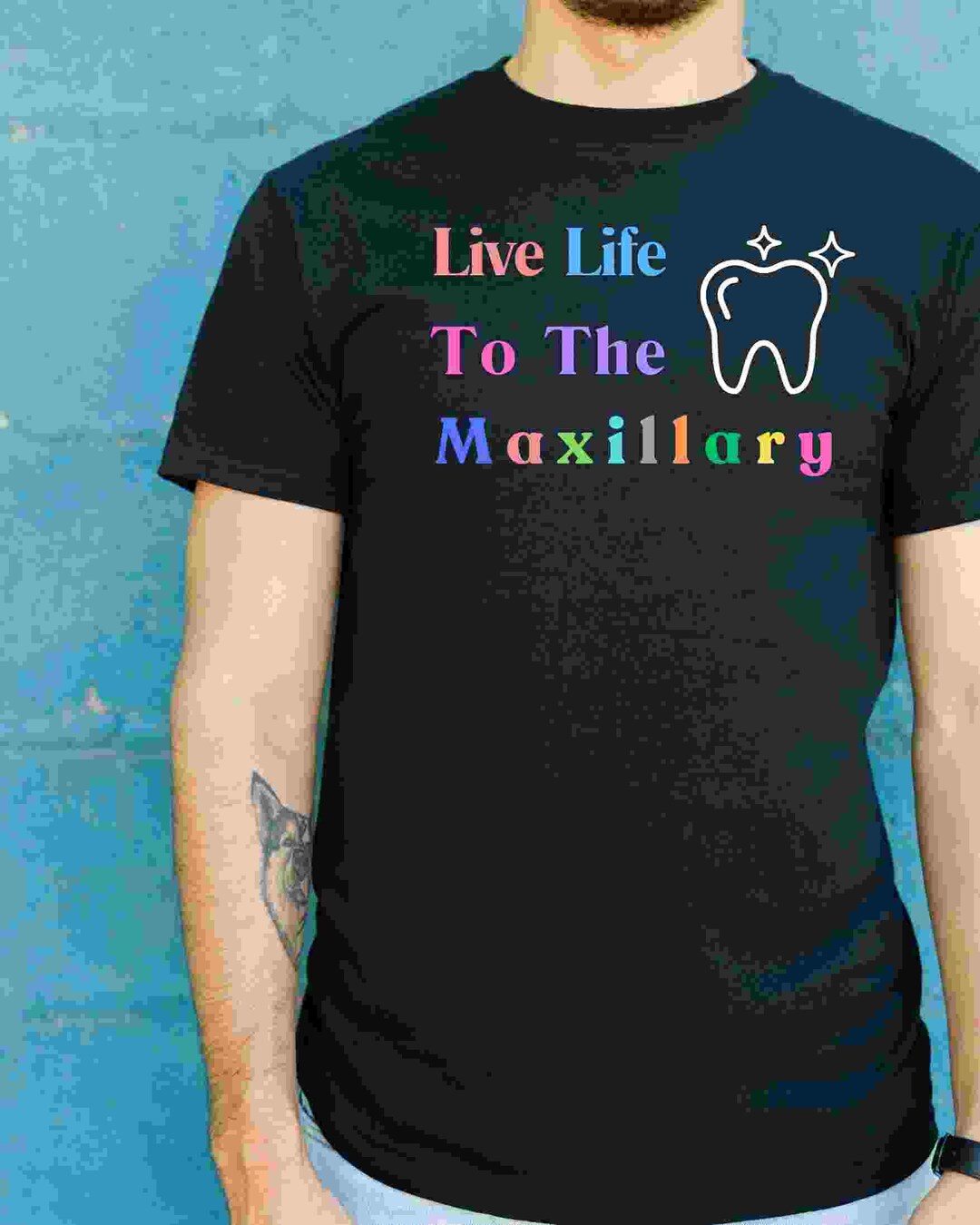 Live Life to the MAXILLARY | Dental PNG File | Funny Dentist Quote ...