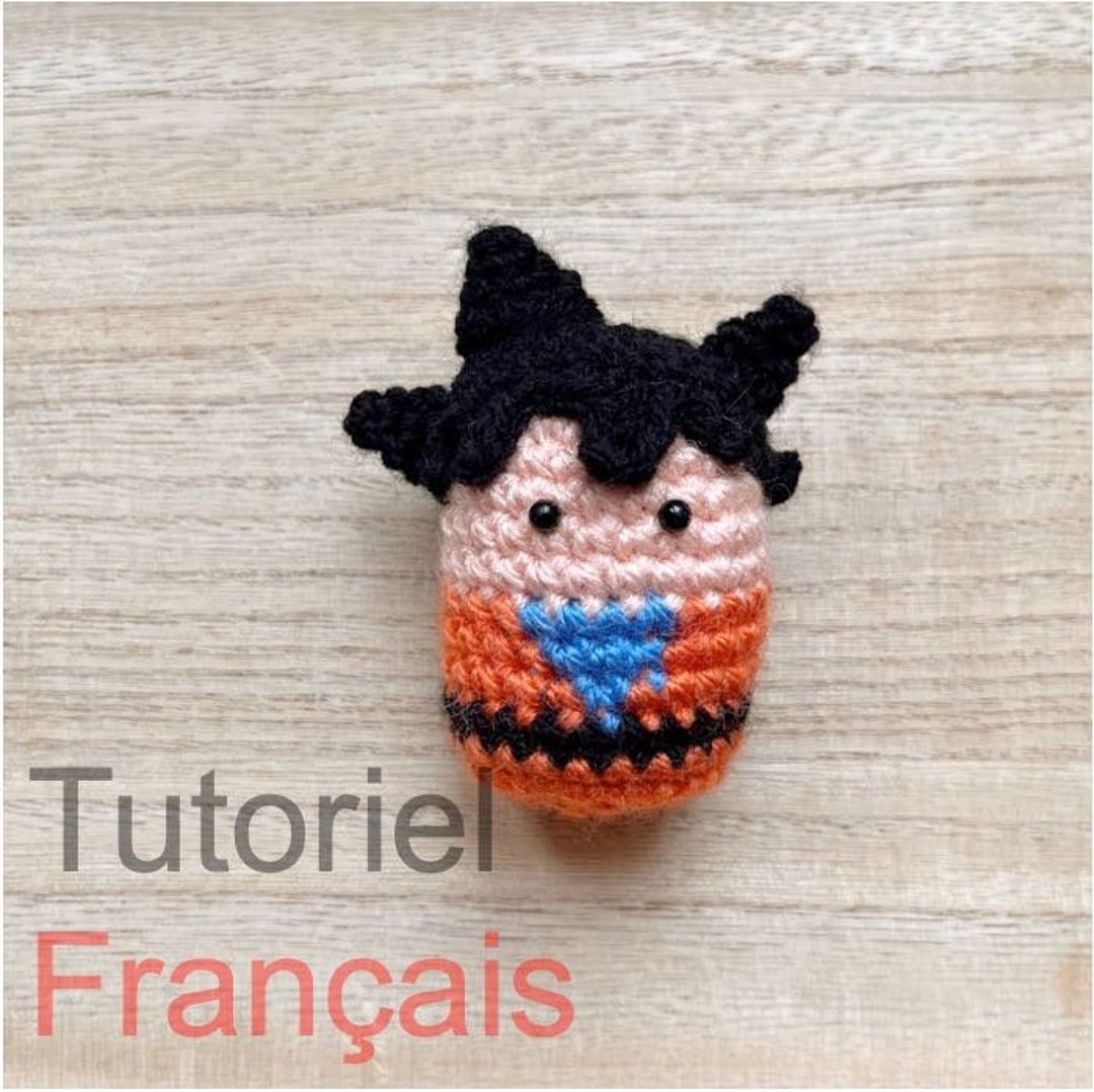 French Son Goku Dragonball Crochet Tutorial - Etsy