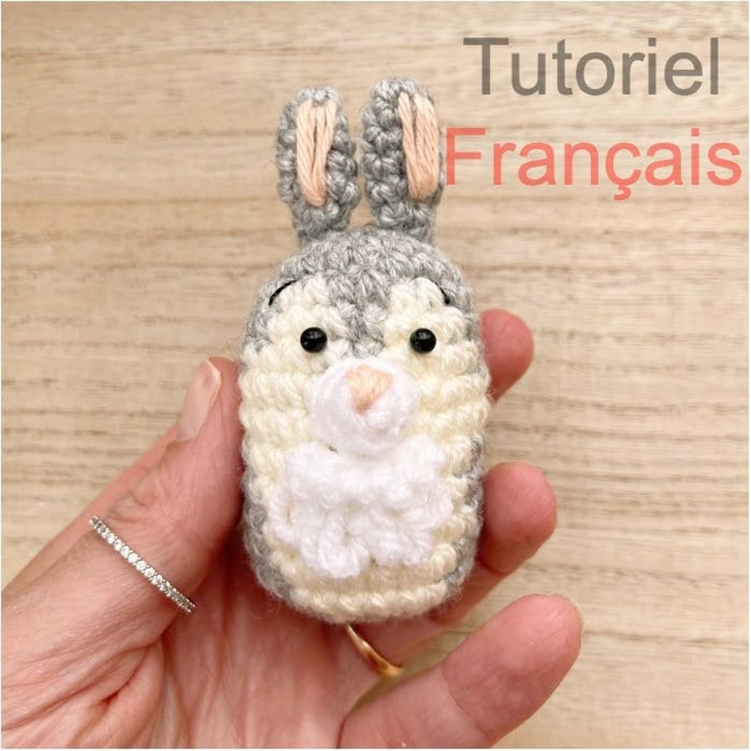 Thumper Keychain Crochet Tutorial - Etsy