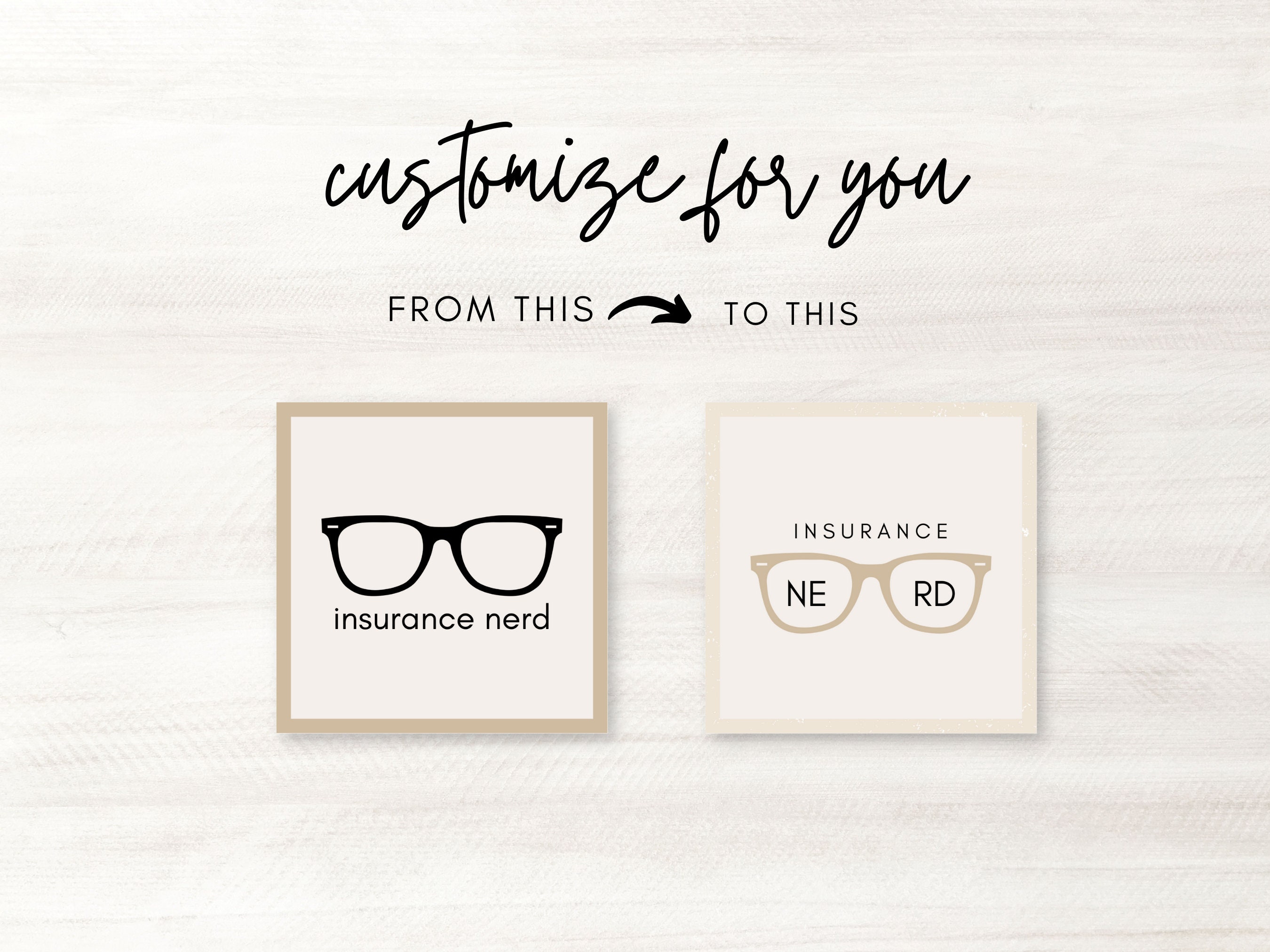 Cute & Funny Social Media Post Templates for Insurance Agent - Etsy