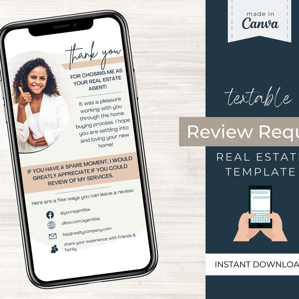 Review Request Card - Etsy