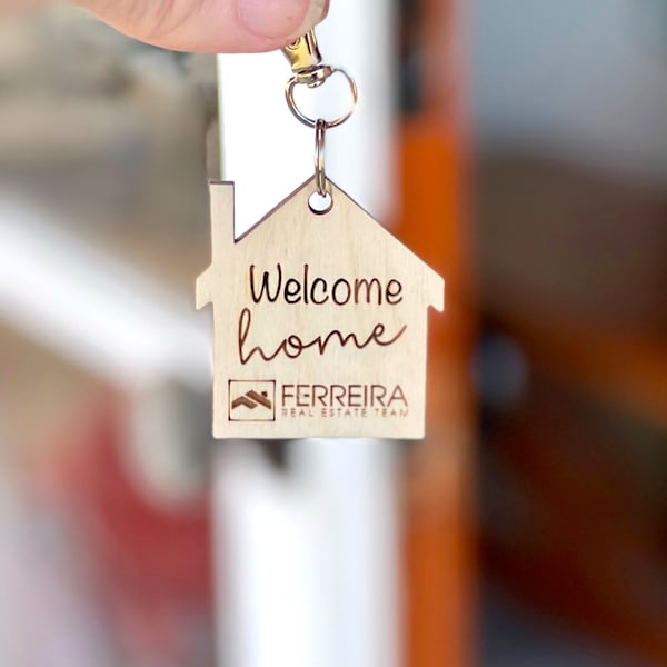 Realtor Keychain - Etsy