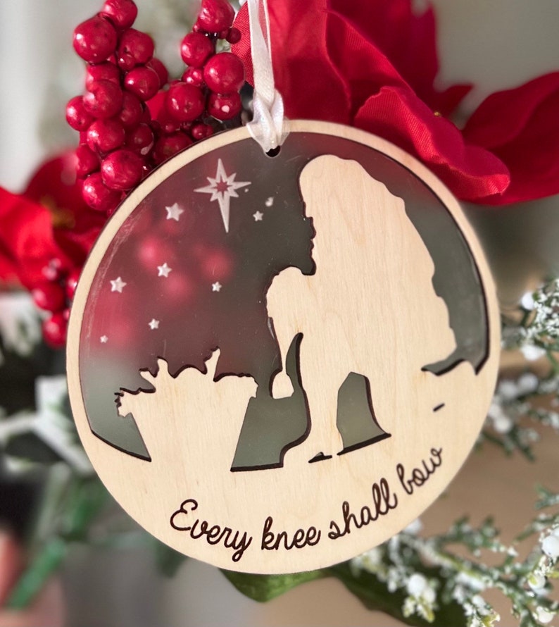 Religious Ornament, Nativity Christmas Ornament, Christian Christmas ...