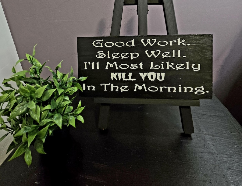 Princess Bride Gothic Sign - Etsy