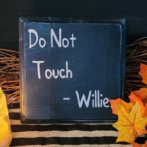 Do Not Touch Willie the Simpsons Treehouse of Horror - Etsy