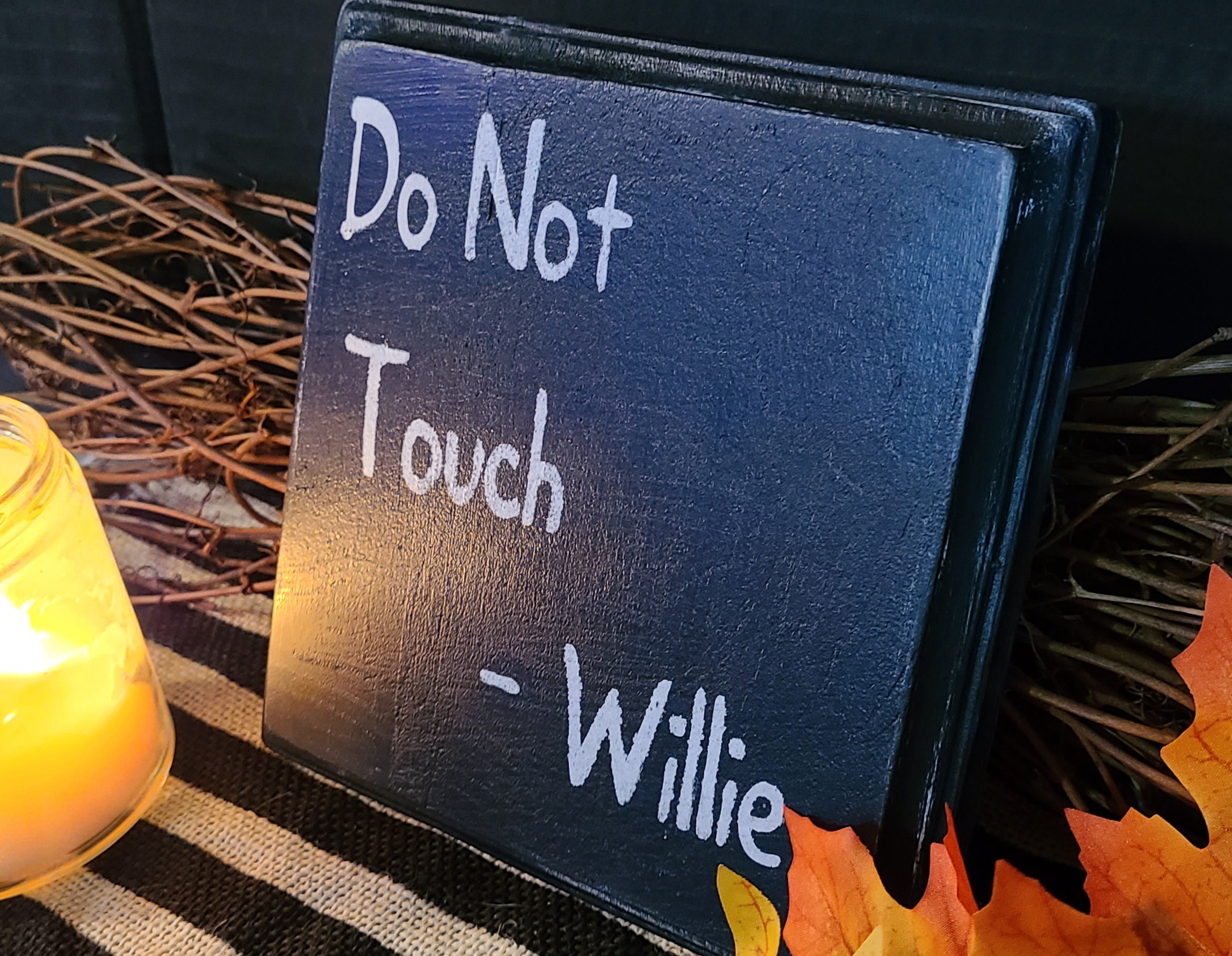 Do Not Touch Willie the Simpsons Treehouse of Horror - Etsy