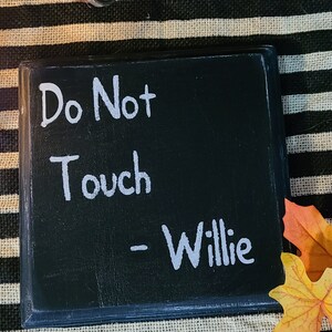 Do Not Touch Willie the Simpsons Treehouse of Horror - Etsy