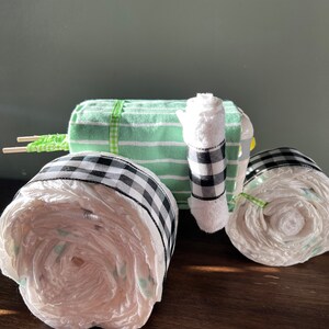 Tractor Diaper Cake | Farm Themed Baby Shower | Barnyard Baby Shower ...