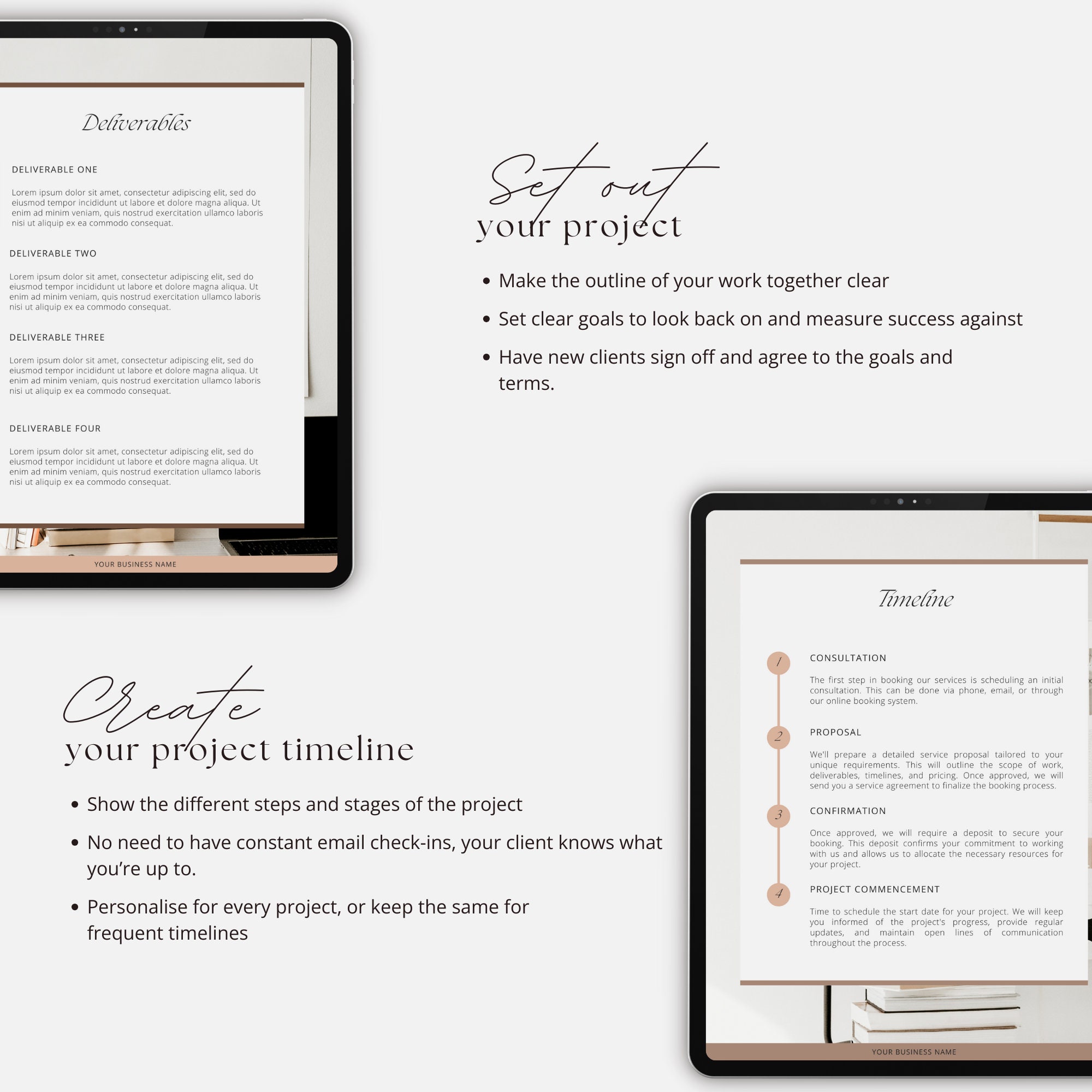 Services Guide Canva Template // Services and Pricing Template, Canva ...