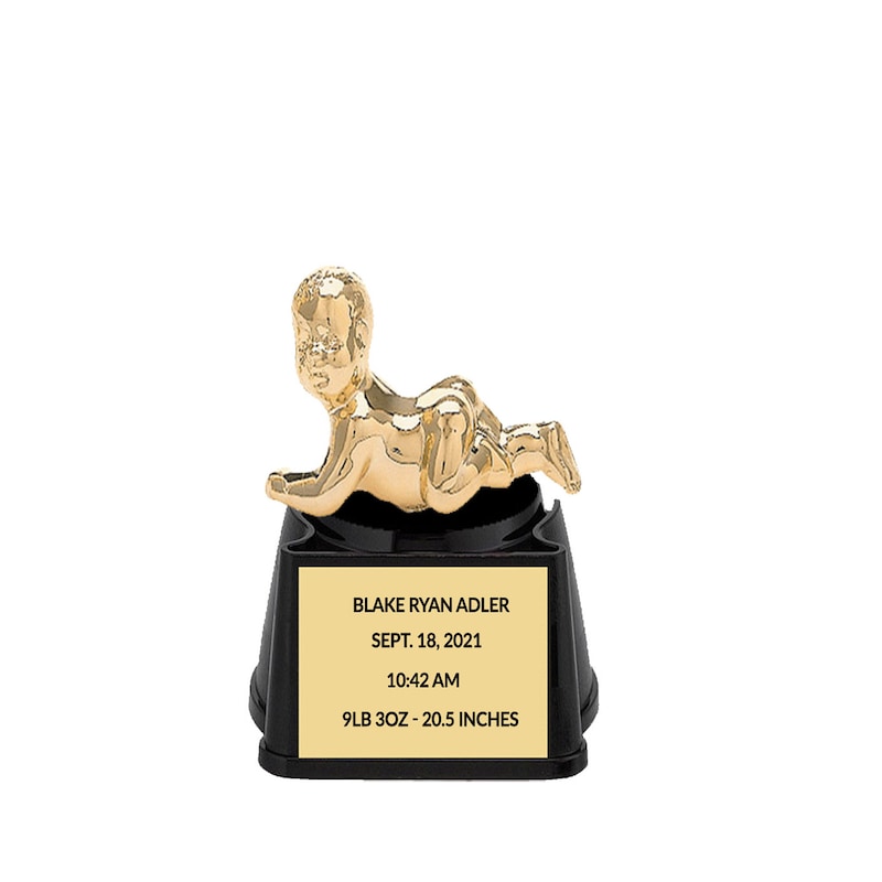 Holding the Trophy - Etsy