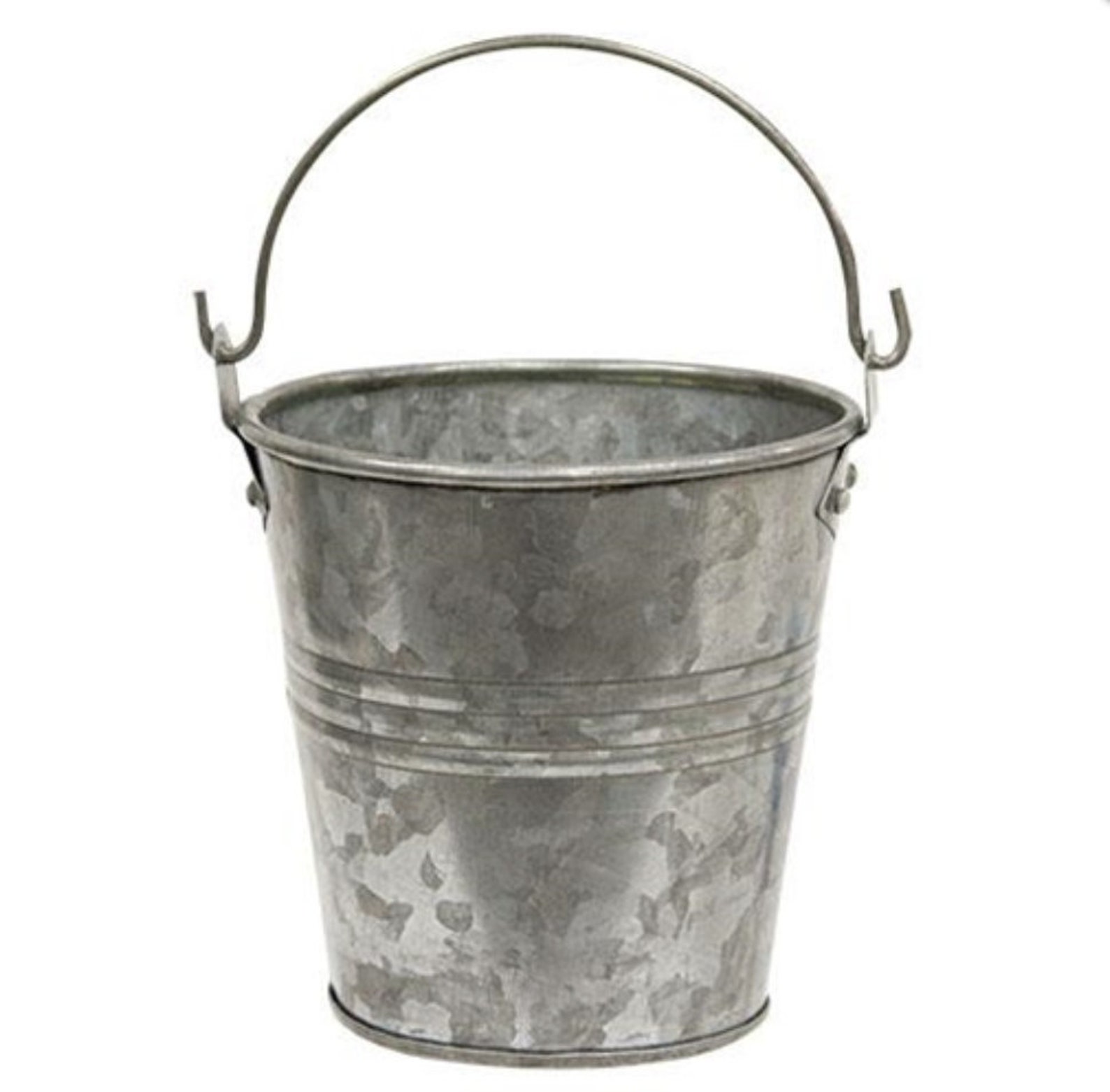 Metal Bucket W/handle Housewarming Gift Idea Outdoor Decor - Etsy
