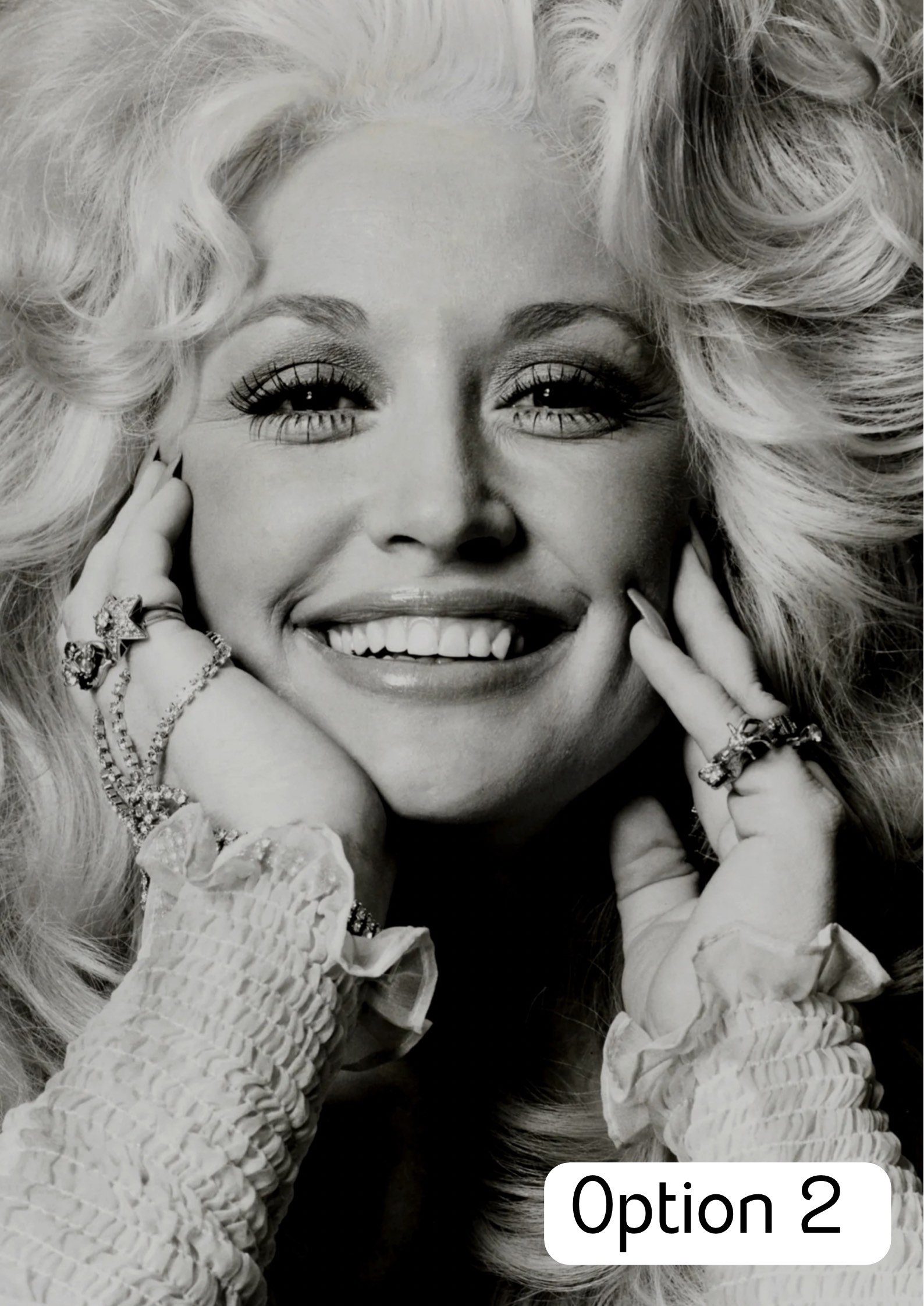 Dolly Parton Portrait Print Poster
