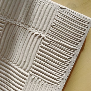 Square Minimalist Wall Art | Plaster Art | Interior White Textured ...