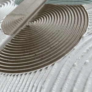 Minimalist Pastel Wall Art Set of 3| Matte White Beige Textured ...