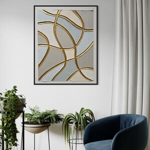 Mosaic Artwork | Plaster Art | Beige Textured Structure Abstract ...