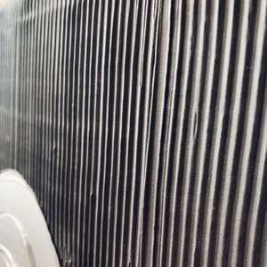 Large Black Silver WAVES Minimalist Wall Art Plaster Art Metallic ...