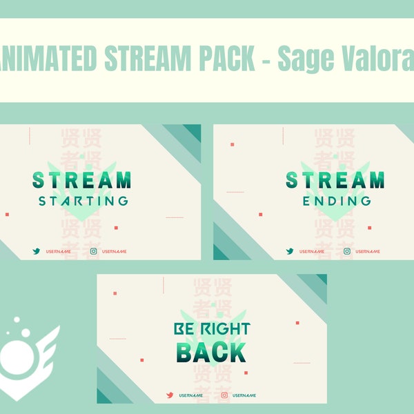 Valorant Animated Brb Screen - Etsy