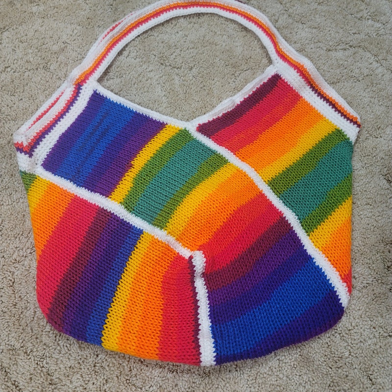 Rainbow Purse - Etsy