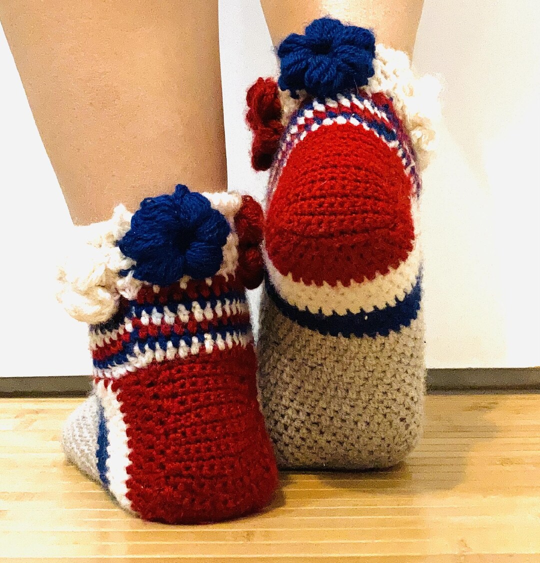 Crochet Socks Pattern Pdf , Christmas Gift , Ankle Socks Home Socks ...