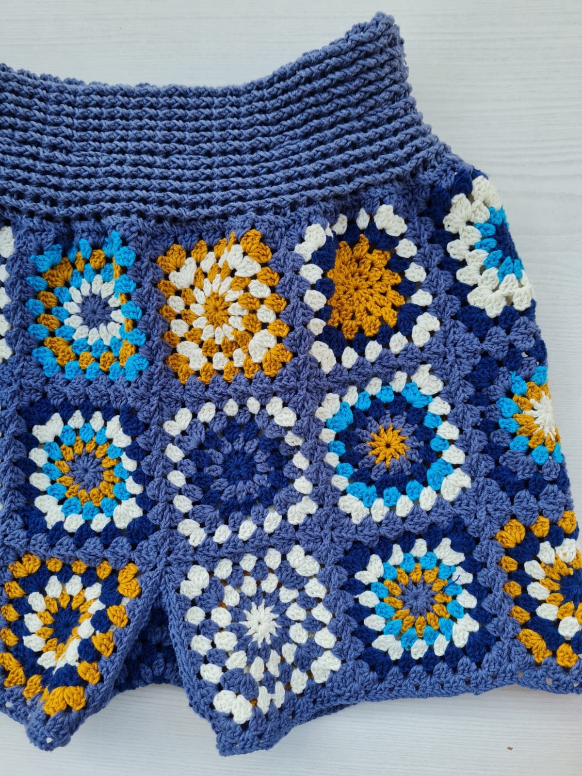 Granny Square Shorts, Crochet Shorts, Handmade Shorts - Etsy