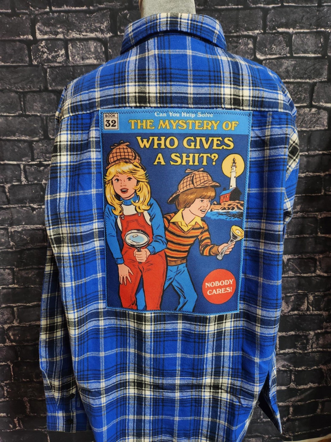 Can You Help Solve the Mystery? FLANNEL Shirt Boho Hippie Unique Gifts ...