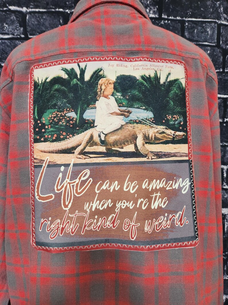 Life Can Be Amazing When You're the Right Kind of Weird Flannel Shirt ...