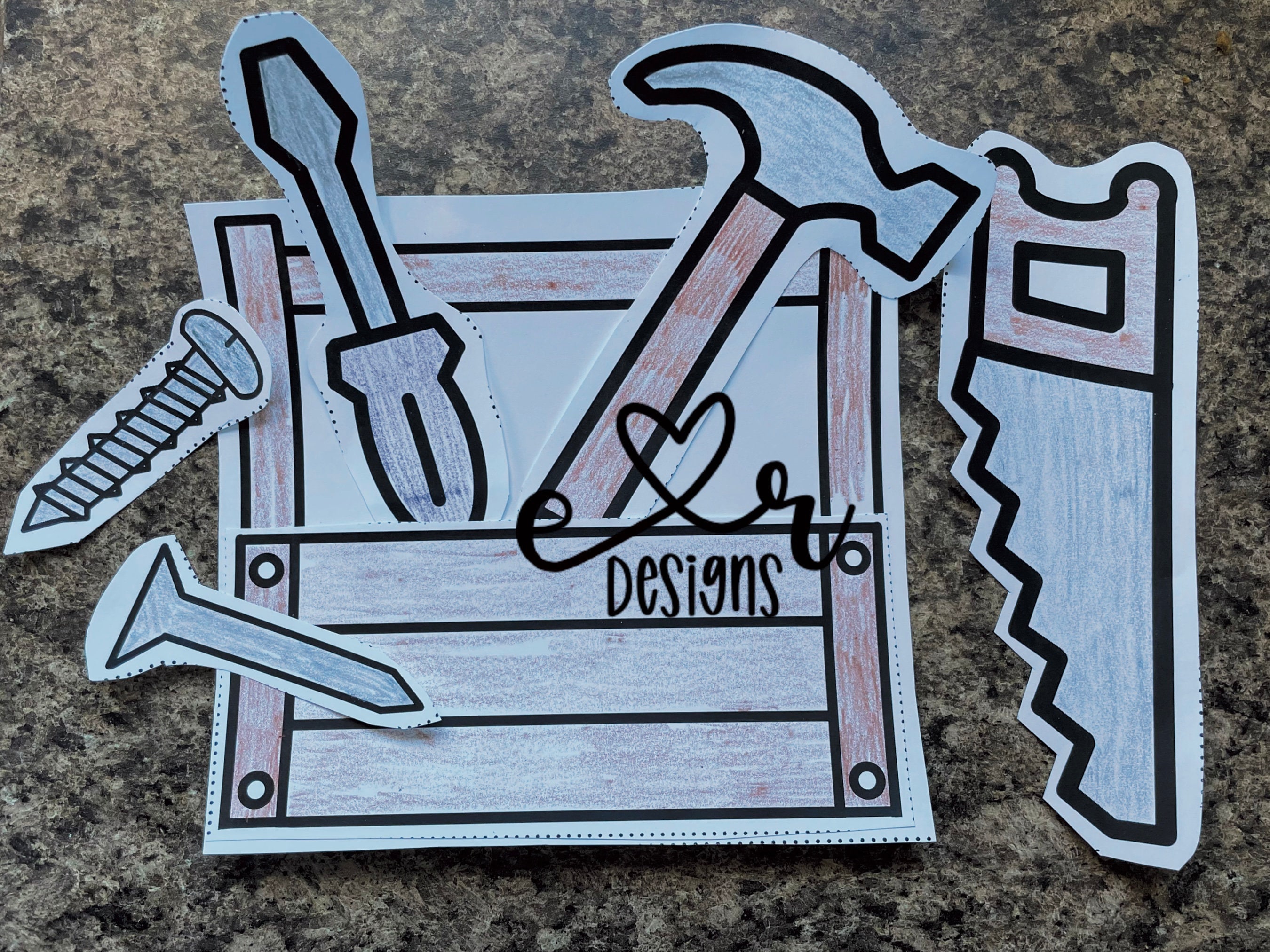 St. Joseph Coloring Sheet / Tool Box Craft / Catholic Saint / Catholic ...