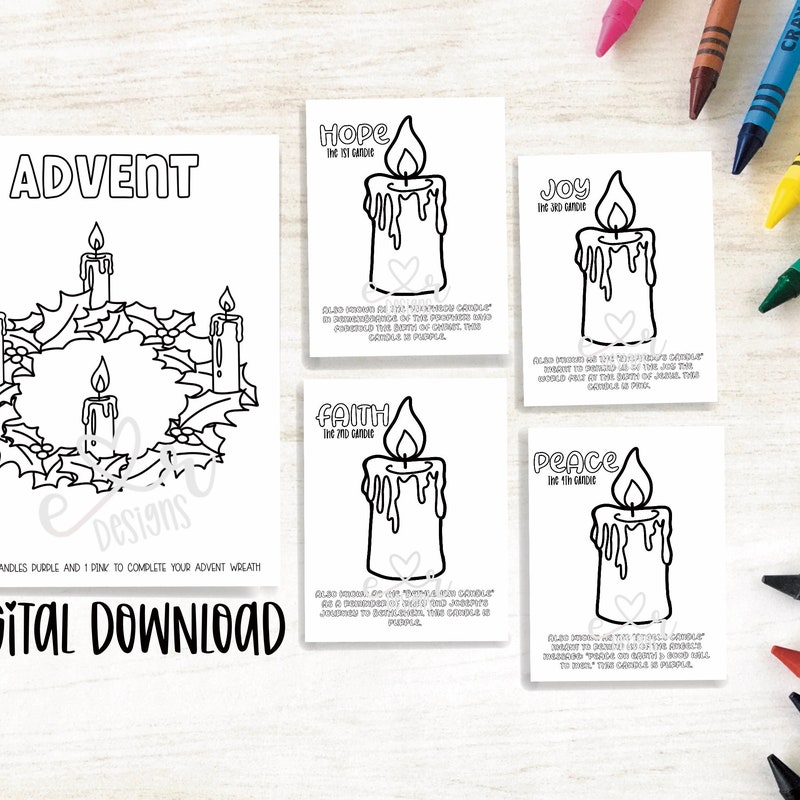 Advent Wreath - Etsy