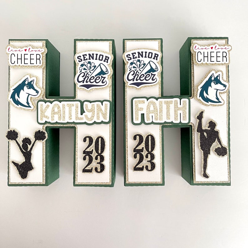 Cheer Team Gifts 3D Letter Personalized Cheerleader Gift - Etsy