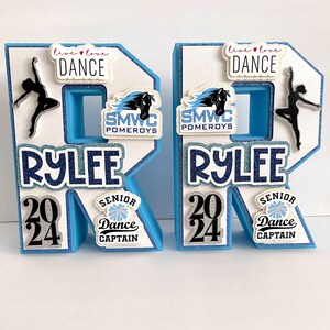 Dance Team Gifts 3D Letter | Personalized Dance Team Gift | Senior ...
