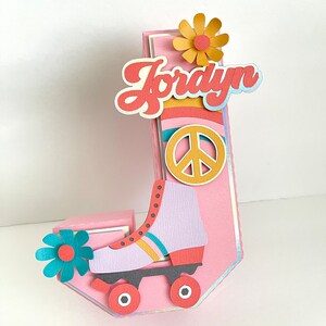 Groovy Birthday 3D Letters | Groovy One | Two Groovy | One Groovy Babe ...