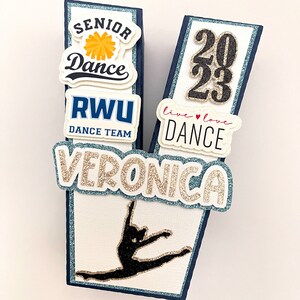 Dance Team Gifts 3D Letter Personalized Dance Team Gift Senior Dance ...