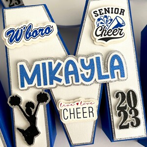 Cheer Team Gifts 3D Letter Personalized Cheerleader Gift - Etsy