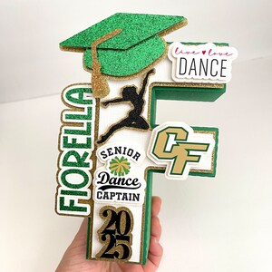 Dance Team Gifts 3D Letter | Personalized Dance Team Gift | Senior ...