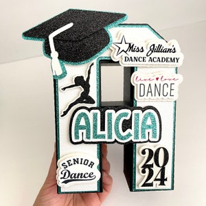 Dance Team Gifts 3D Letter | Personalized Dance Team Gift | Senior ...
