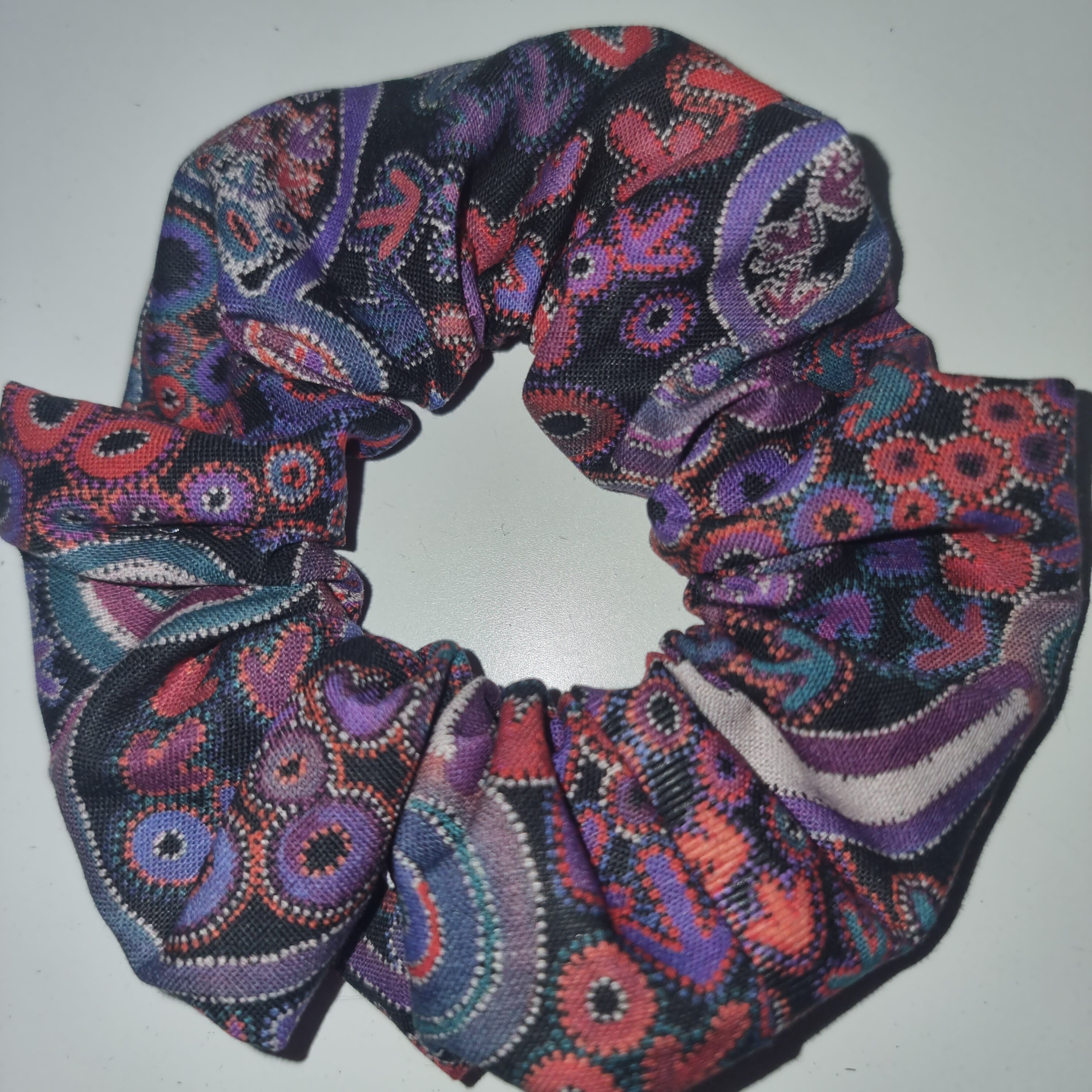 Aboriginal Art Scrunchie| Australian Native Designer Collection - Etsy