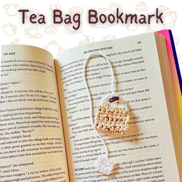 Tea Bag Bookmark - Etsy