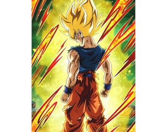Goku Wrapping Paper - Etsy