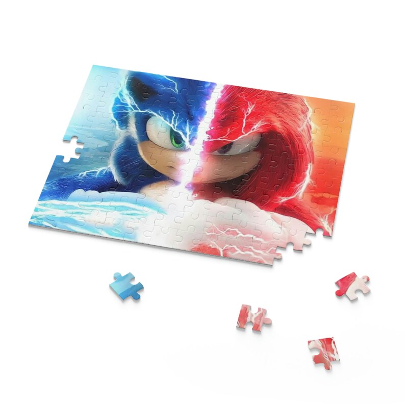 Sonic the Hedgehog Puzzle 120, 252, 500 Piece - Etsy