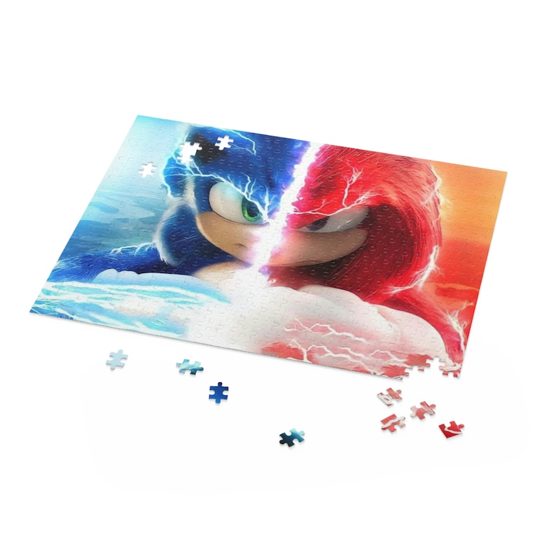 Sonic the Hedgehog Puzzle 120, 252, 500 Piece - Etsy