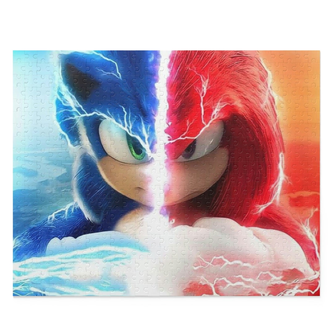 Sonic the Hedgehog Puzzle 120, 252, 500 Piece - Etsy