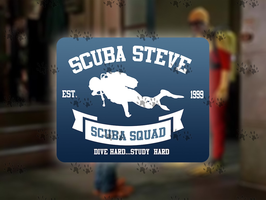 Big Daddy, Scuba Steve, Scuba Squad, Sticker, Movie Quotes, 90's ...