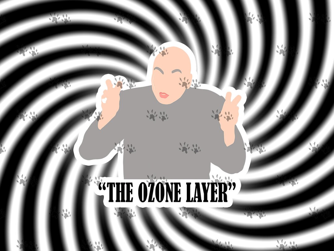 Austin Powers, Dr. Evil Sticker, Movie Quotes, Mike Meyers, 90's ...