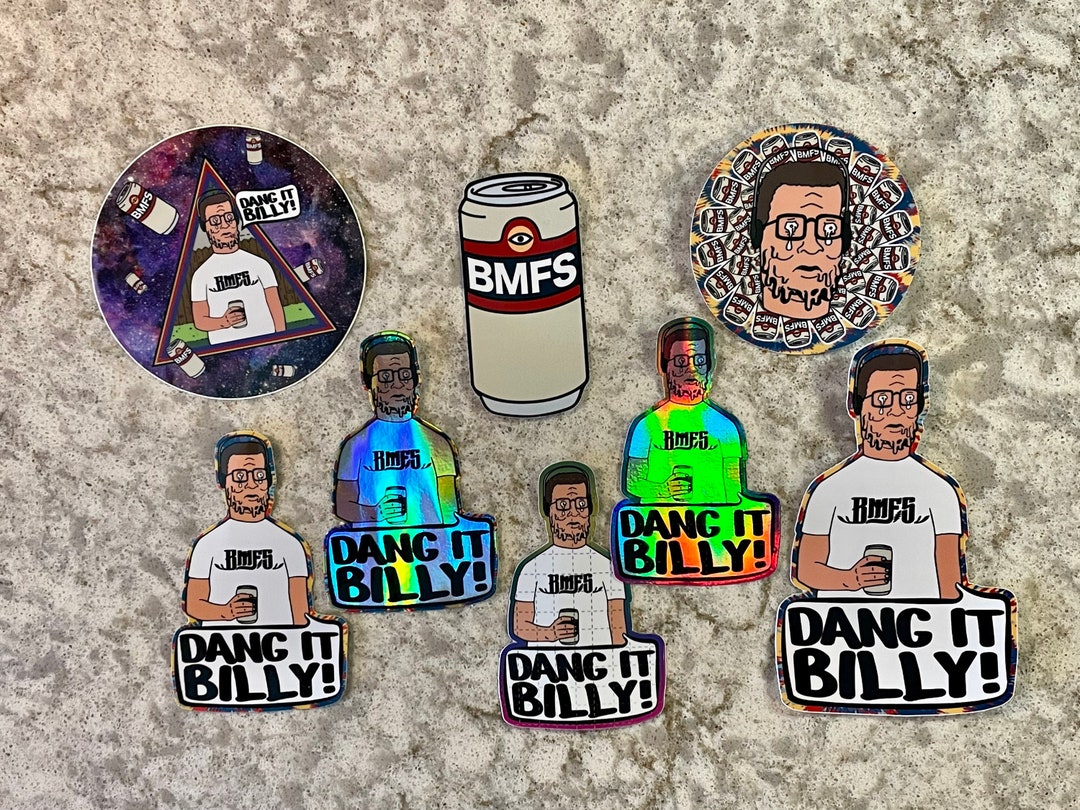 Dang It Billy Mega Sticker Pack. BMFS Fan Art - Etsy