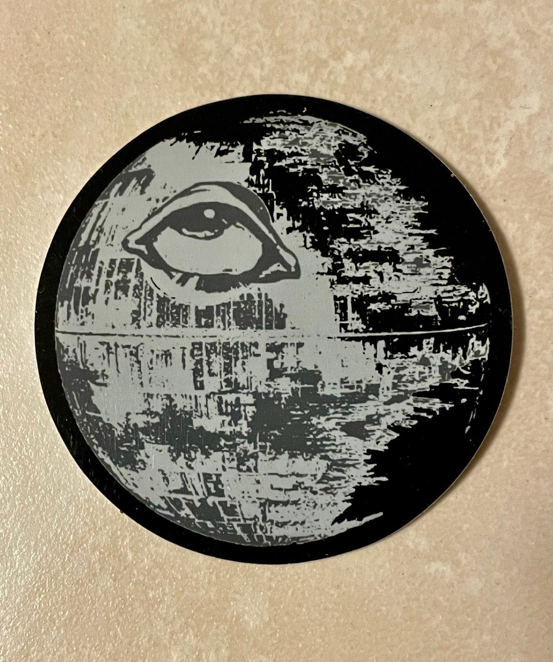 Turmoil Deathstar Vinyl Sticker - Etsy