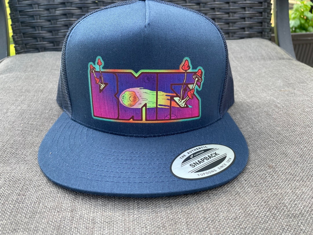 Space Grass Billy Strings Fan Art Flat Bill Yupoong Snapback - Etsy