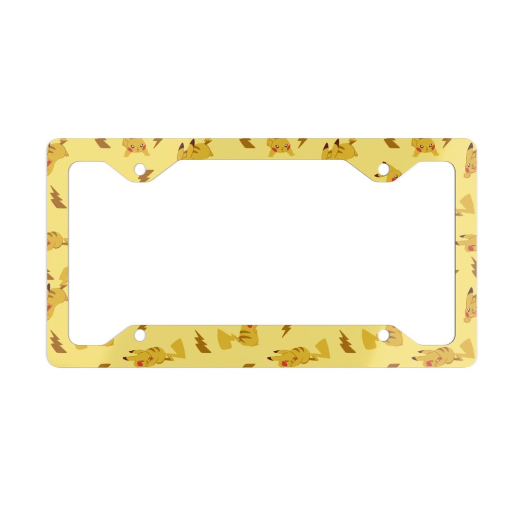 Anime License Plate Frame Anime Metal License Plate Frame - Etsy
