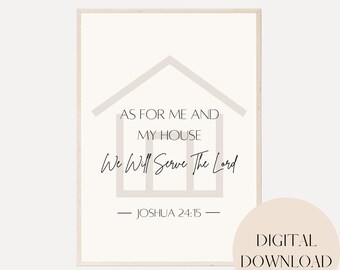 Custom Bible Verse. Printable Wall Art. Digital Download. Personalized ...