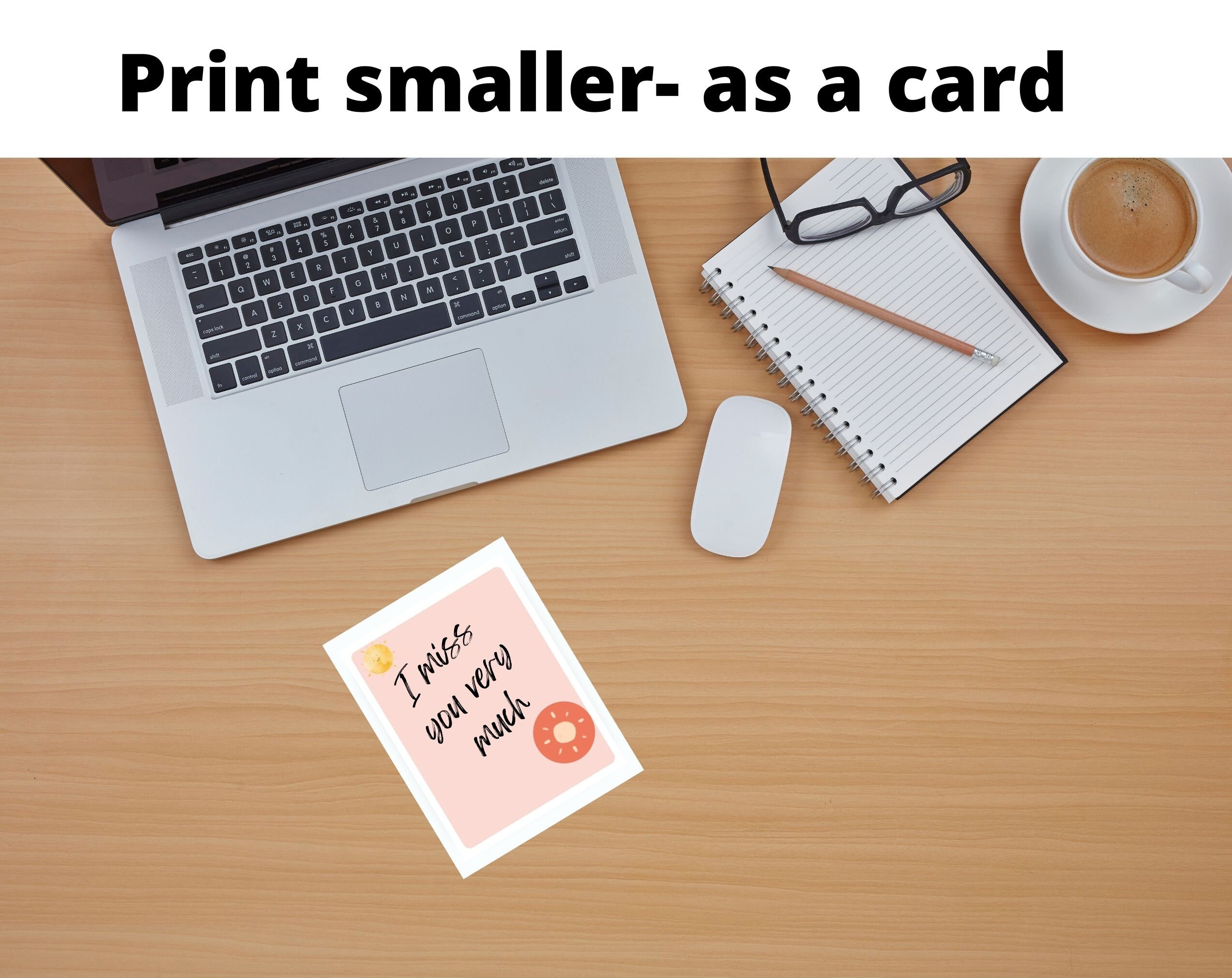 Printable Stationery Set US Letter Size PDF, Instant Download ...